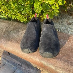 Merrell | Shoes | Suede Leather Black Merrell Jungle Croc Shoes | Poshmark